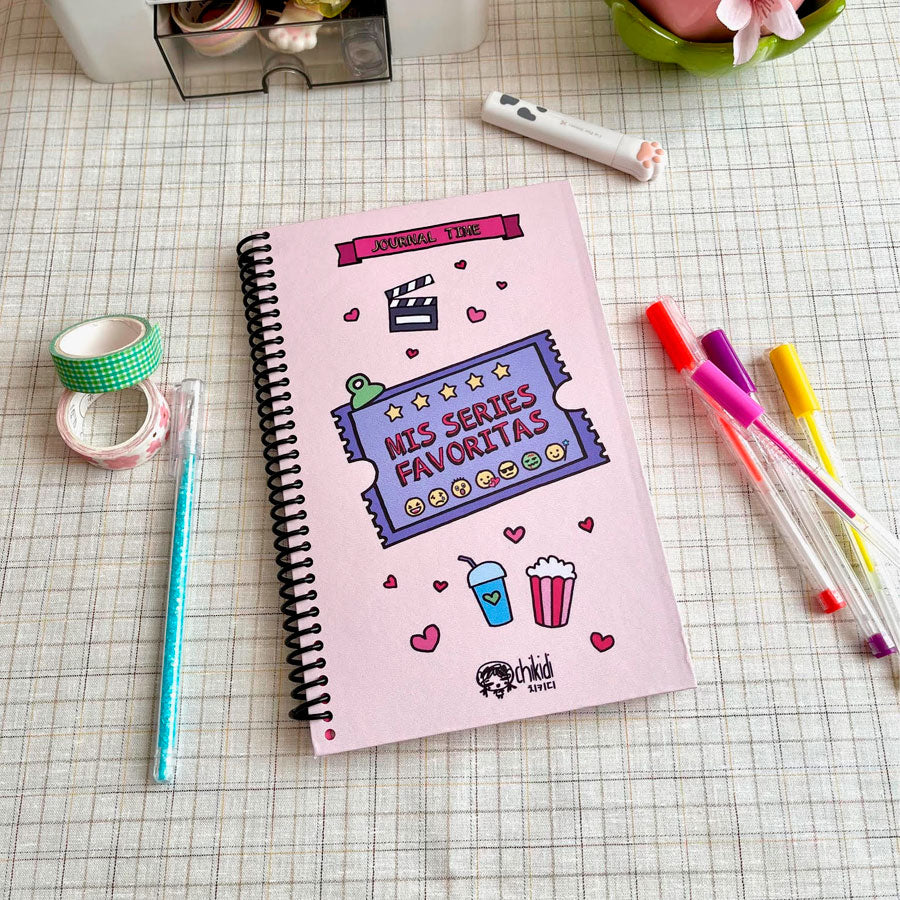 Libreta Journal Time Mis Series Favoritas - Papelería bonita online ...