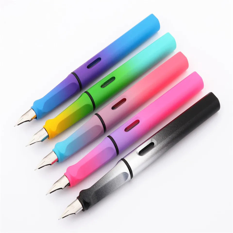 Pluma Estilográfica Recargable Fashion - Papelería Bonita en México ...