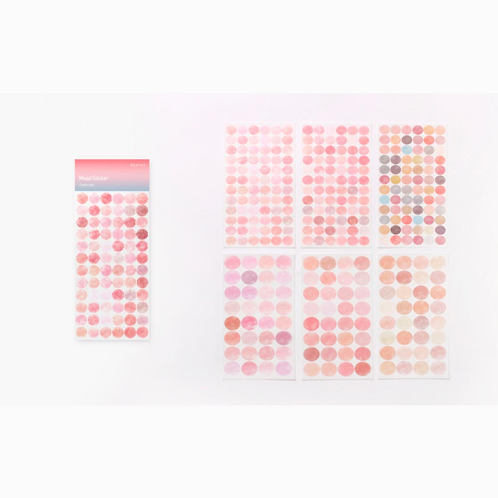 Etiquetas circulares Mood Stickers - Papelería Bonita en México – Chíkidi