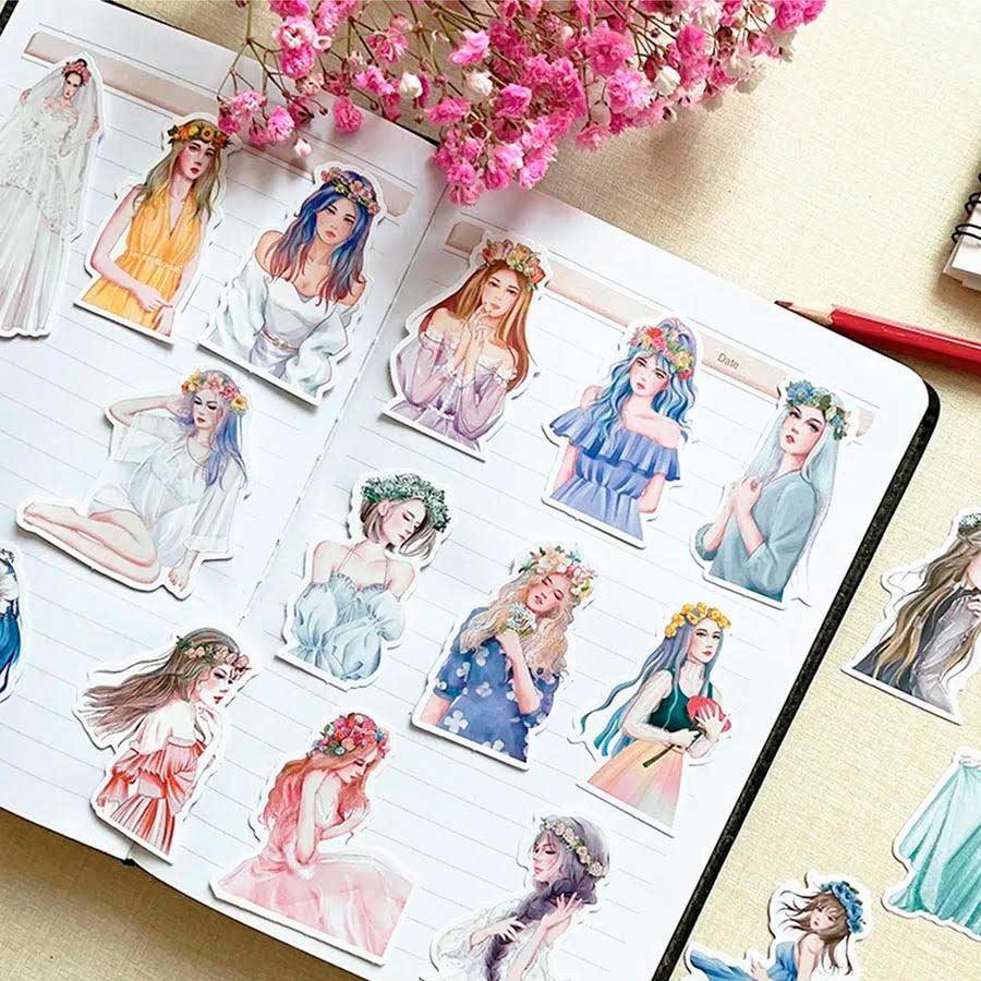 Stickers Hadas Coquette - Papelería Kawaii en México – Chíkidi