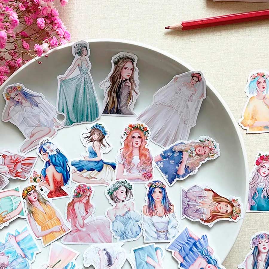 Stickers Hadas Coquette - Papelería Kawaii en México – Chíkidi