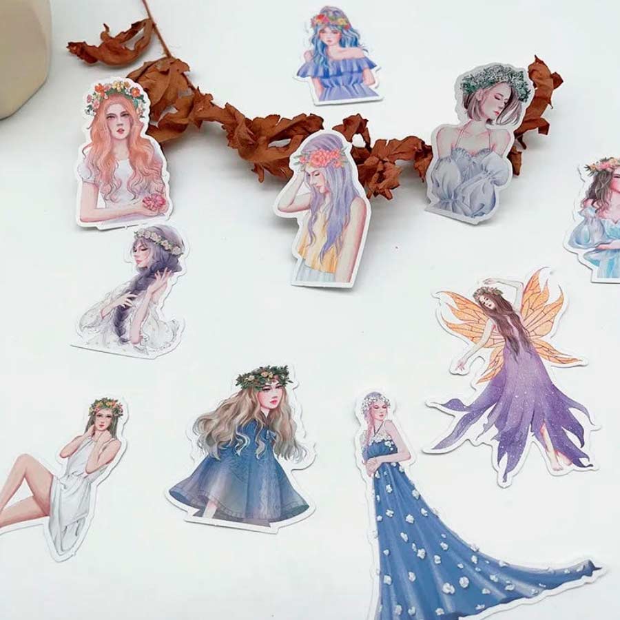 Stickers Hadas Coquette - Papelería Kawaii en México – Chíkidi