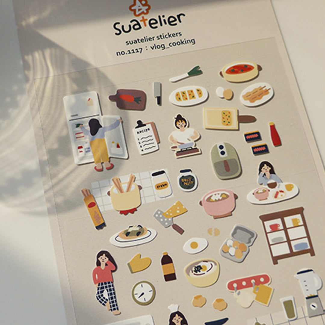 Stickers En la Cocina - Papelería Coreana en México – Chíkidi