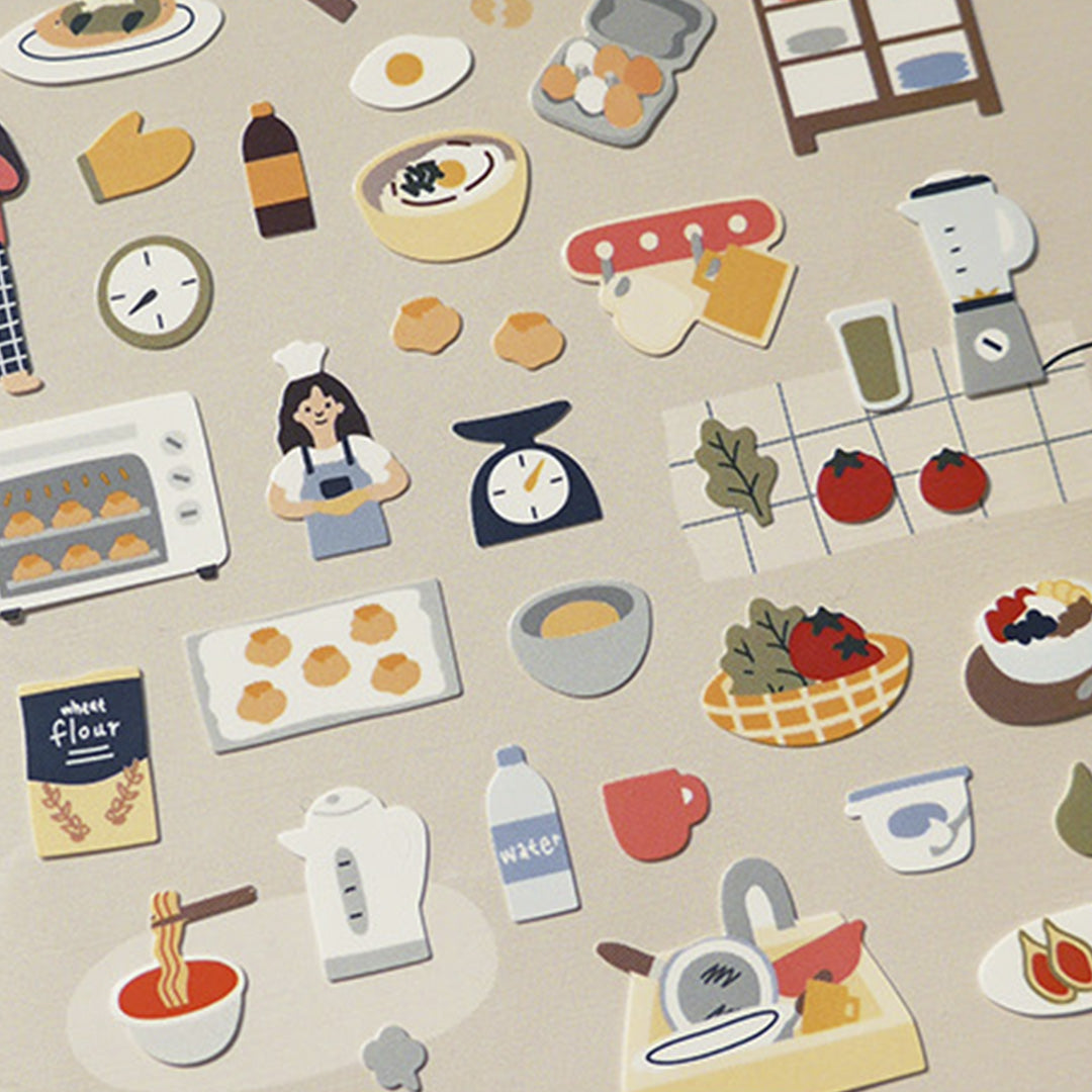 Stickers En la Cocina - Papelería Coreana en México – Chíkidi