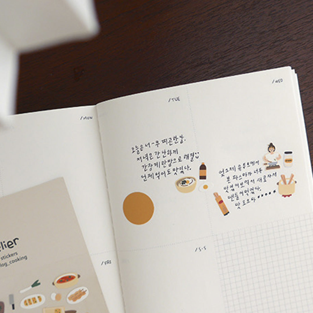 Stickers En la Cocina - Papelería Coreana en México – Chíkidi